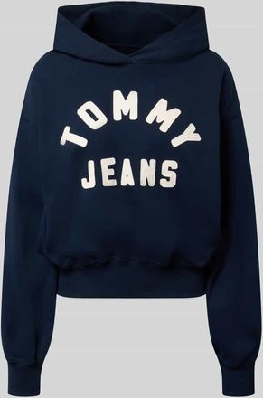 Tommy Jeans Regular Fit Hoodie aus Baumwoll-Mix