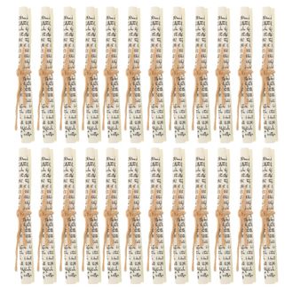 Cabilock 24 St&uuml;ck J&uuml;dische T&uuml;rrollen Hebr&auml;ische Schriftrolle aus Koscherem Pergament T&uuml;rpfosten Dekoration f&uuml;r Chanukka und J&uuml;dische Feste Langlebige Tora Wand