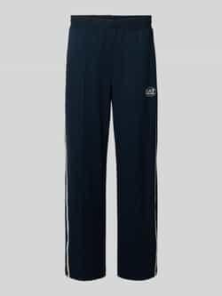 Emporio Armani Trackpants aus Viskose-Mix