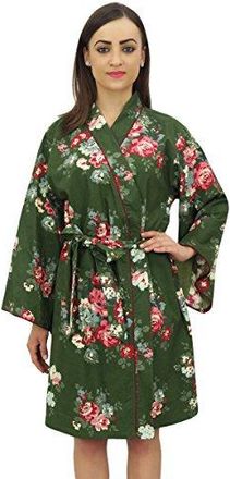 Bimba imprimé Floral Court Kimono Robe de Demoiselle dhonneur Notte Wrap - 42