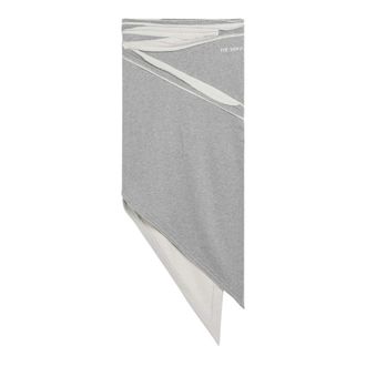 The Attico Gonna Lunga Drop 2 - - Skirts - Damen - Grau - S