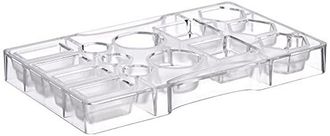 Decora 0050085 PRALINENFORM GEOMETRISCHE Formen 200X120X22 MM