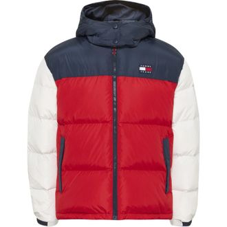 Tommy Jeans Hooded Puffer Jacket - - Jackets - Herren - Mehrfarbig - XS