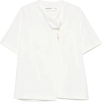 Carven Femme, Tops, Blanc, Taille: 36 FR T-shirt
