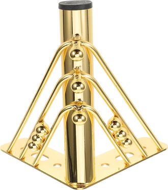 DOITOOL Metall Möbelfüße Höhe Sofa Schrankbeine aus Stabilem Moderne Möbelbeine Ersatzfüße für Couch Tv Schrank und Kommode Einfache Montage Langlebig und rut