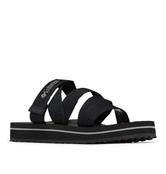 Columbia Alava Slide Sandalen für Damen, Schwarz (Black x Steam), 41 EU