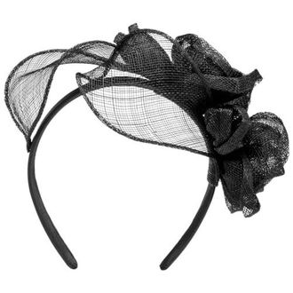 Seeberger Serre-T&ecirc;te Kaljeta Sinamay Chapeau de f&ecirc;te (Taille Unique - Noir)