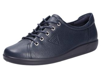 Ecco Damen Soft 2.0 Hohe Sneaker Trainer, Marine, 40 EU