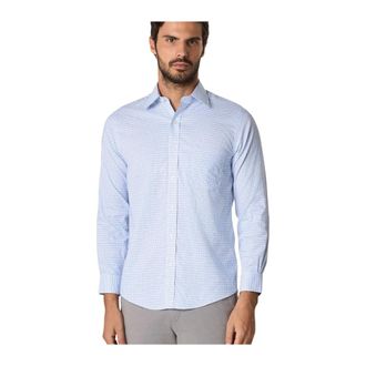 Brooks Brothers Homme, Chemises, Bleu, Taille: XS Chemise infroissable performante Regular Fit avec col Ainsley