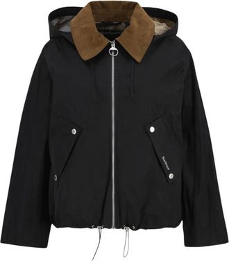 Barbour Femme, Vestes, Noir, Taille: 40 FR Veste Imperm&eacute;able Weaver