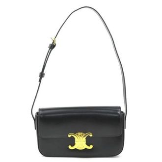 Celine Pre-owned Cuir sacs-celine - Femme - Pre-owned - Noir - Taille: ONE Size