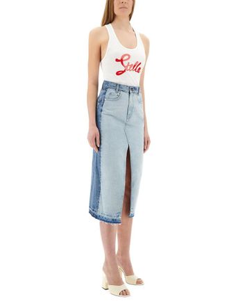 Stella McCartney Logo-Embellished Cotton T-Shirt - White