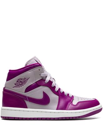Nike Jordan baskets montantes mi-montantes Air Jordan 1 - Violet