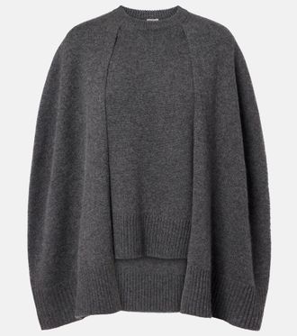 Toteme Poncho en cachemire