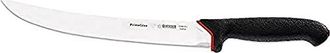 GIESSER seit 1776 - Made in Germany - Zuschneidemesser rutschfest PrimeLine, Klinge 22 cm, schwarz, scharfes Metzgermesser sp&uuml;lmaschinenfest, rostfrei