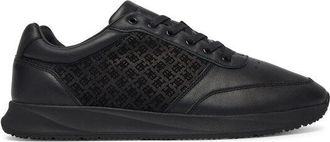 Tommy Hilfiger Sneakers Elevated Th Mono Mix Runner FM0FM06015 Schwarz