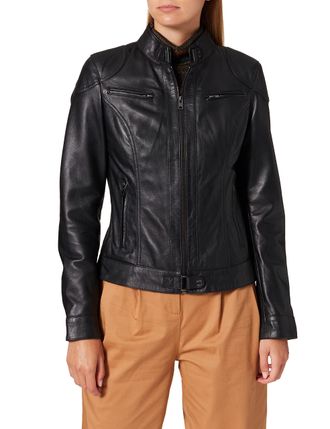 Oakwood Damen Lina Jacke, Schwarz (Noir 0501), 40 (Herstellergröße: X-Large)