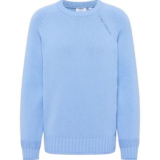 Carlo Colucci Stilvoller Strickpullover - - Knitwear - Herren - Blau - M