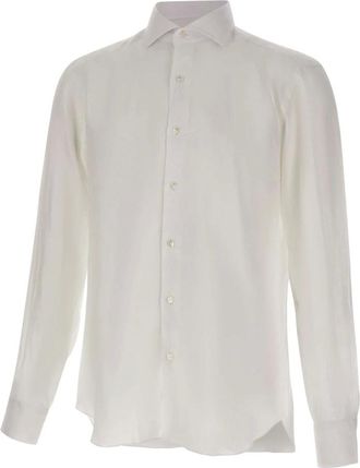 Barba Homme, Chemises, Blanc, Taille: 4XL Casual Chemises