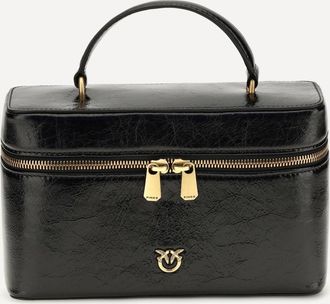 Pinko Classic leather Beauty Case Female UNI