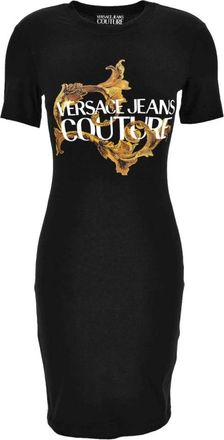Versace Jeans Couture Damen, Kleider, Schwarzk, SGröße