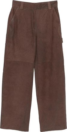 Iro Pantalons D&eacute;contract&eacute;s - Marron
