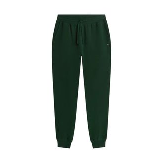 Tommy Hilfiger Essential Terry Sweatpants - - Trousers - Herren - Gr&uuml;n - XL
