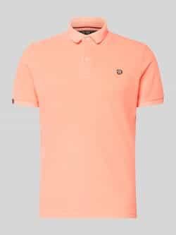 Superdry Regular Fit Poloshirt mit Logo-Stitching