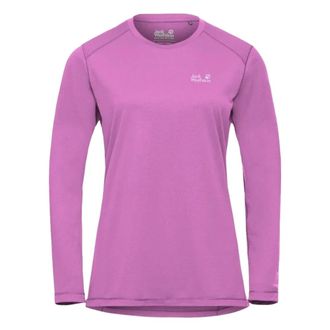 Jack Wolfskin Femme, Sport, Violet, Taille: 40 FR Prelight Suncool LS