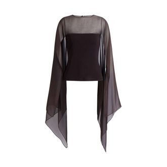 Alberta Ferretti Damen, Blusen & Hemden, Braun, MGr&ouml;&szlig;e