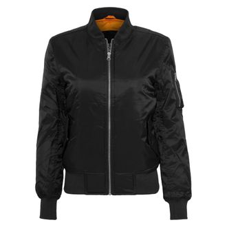 Urban Classics Basic Bomberjacke f&uuml;r Damen (Schwarz)