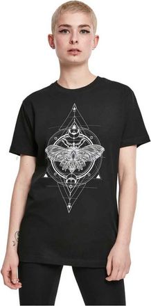 Mister Tee Damen T-Shirt Ladies Moth Tee, Black, XS, MT1036