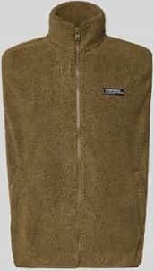 Review Fleeceweste mit Stehkragen und Eingrifftaschen