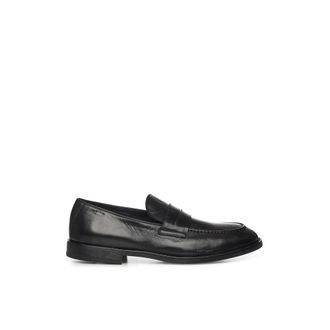 Alexander Hotto Leather Loafers - - Shoes - Herren - Schwarzk - 43 EU