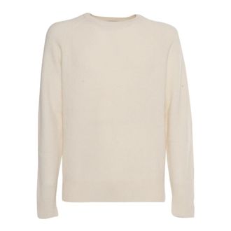 Ballantyne Maglia Girocollo - - Knitwear - Herren - Wei&szlig; - XL