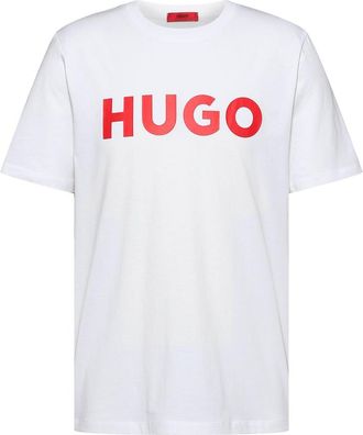 HUGO BOSS Softes T-Shirt mit Label-Frontprint in