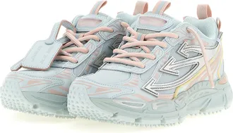 Off-white Layered Technical Mesh Sneakers - Blue