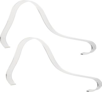 Aboofan 5 St&uuml;ck Teiliges Acryl Schuh Display Regal Transparent f&uuml;r Sandalen und Schuhe Praktischer Schuhhalter f&uuml;r Supermarkt Mall displays Langlebiges und Pf