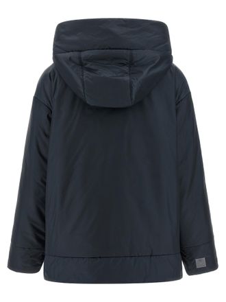 Max Mara Womens Blue Polyester Shell Jacket Clothing