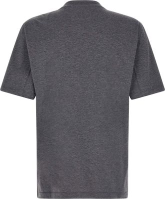 Brunello Cucinelli Stemma Solomeo T-shirt - Charcoal