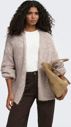Only Strickjacke ONLNELLIE LS OPEN CARDIGAN KNT Materialmix, regular fit