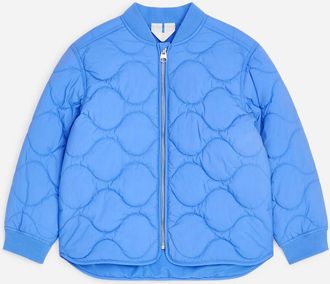 Arket Leichte Steppjacke -Blau