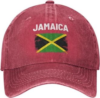 Generic Drapeau Vintage De La Jama&iuml;que Femme Homme Casquette De Baseball Athl&eacute;tique Hip-Hop Cap sans D&eacute;formation Chapeau De Cowboy pour Cyclisme Golf Toutes L