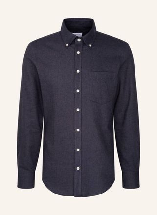 Seidensticker Seidensticker Flanellhemd Slim Fit grau