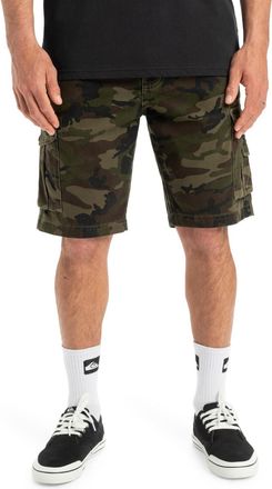 Quiksilver Herren Cargo Walk Shorts, Camouflage-Print Crucial Battle, 30 W