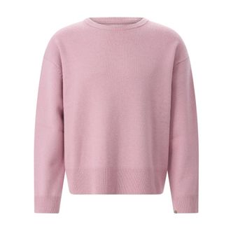Extreme Cashmere Pull en cachemire &agrave; col rond - Homme - Pulls - Rose - Taille: ONE Size
