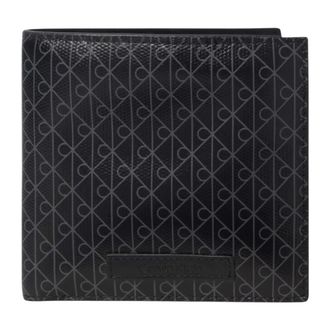 Calvin Klein Portefeuille Emblem avec poche &agrave; monnaie - Homme - Accessoires - Noir - Taille: ONE Size