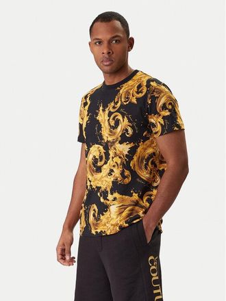 Versace Jeans Couture T-Shirt 80GAH6S0 JS543 Schwarz Regular Fit