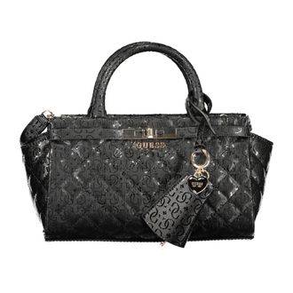 Guess Femme, Sacs, Noir, Taille: ONE Size Idra Small Satchel