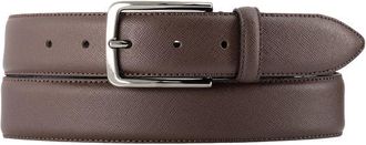 Alberto Herren G&uuml;rtel braun Leder gepr&auml;gt